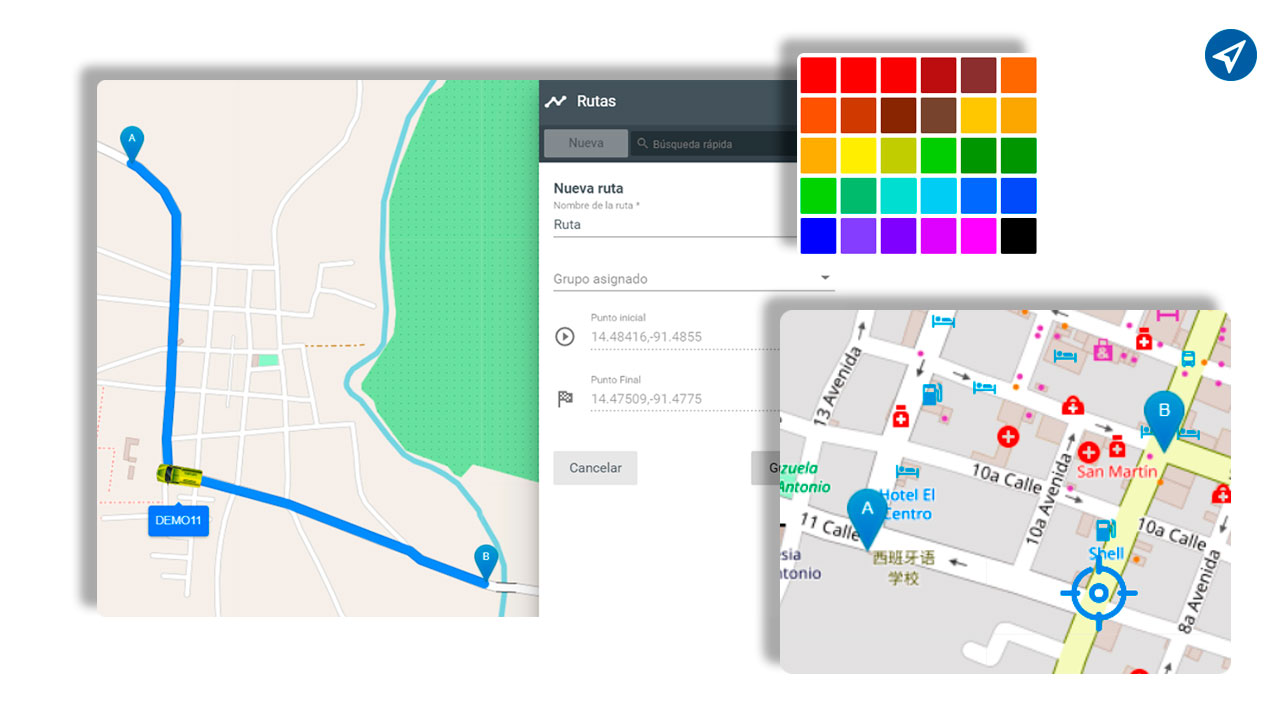 Rutas y ahorro operacional en la gestión de flotas vehiculares